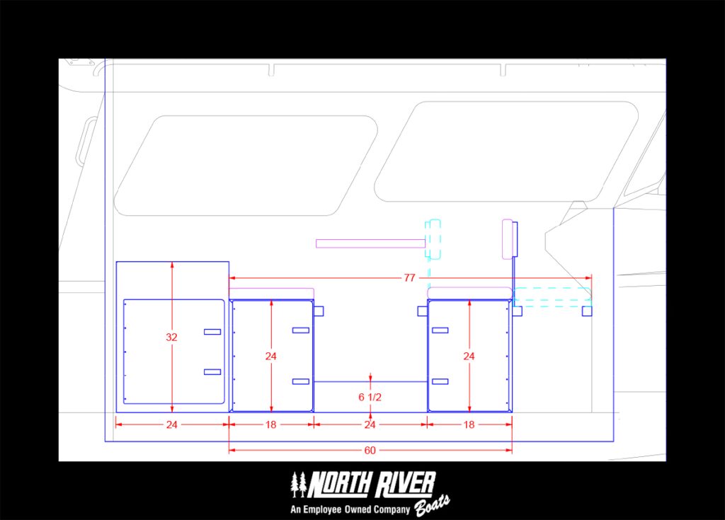 28′ – 9′ Cabin Endurance - North River Boats