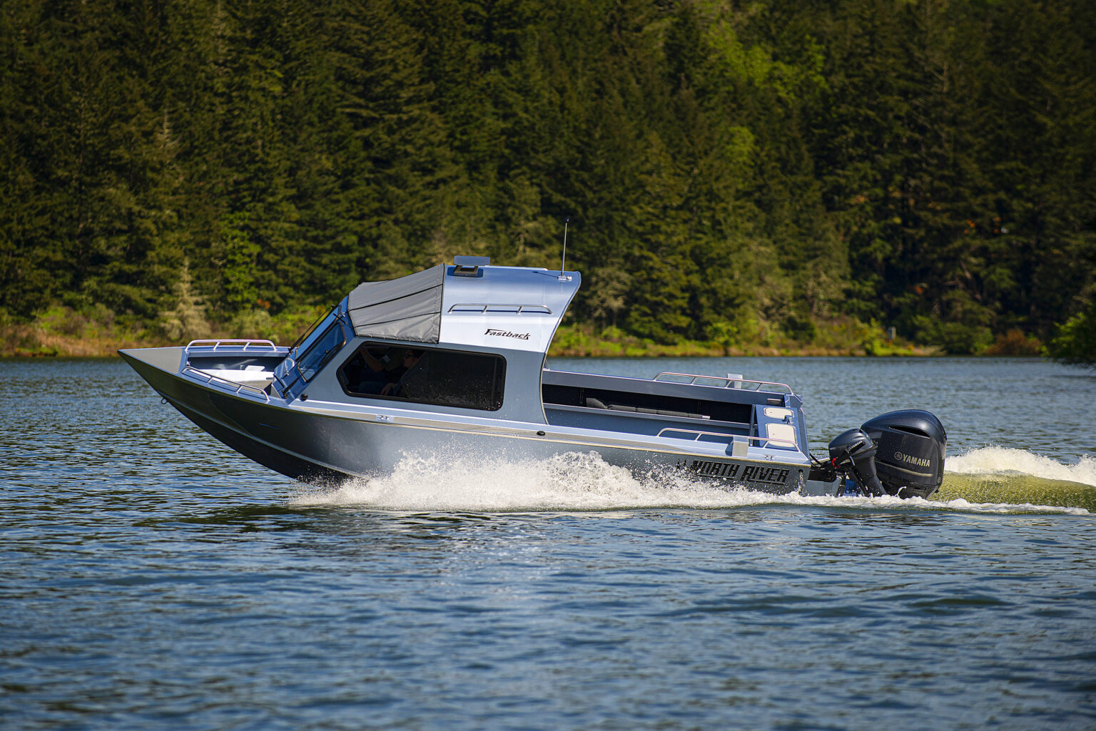 Boat Profile: 23′ Crystal Blue Seahawk Fastback - North River Boats